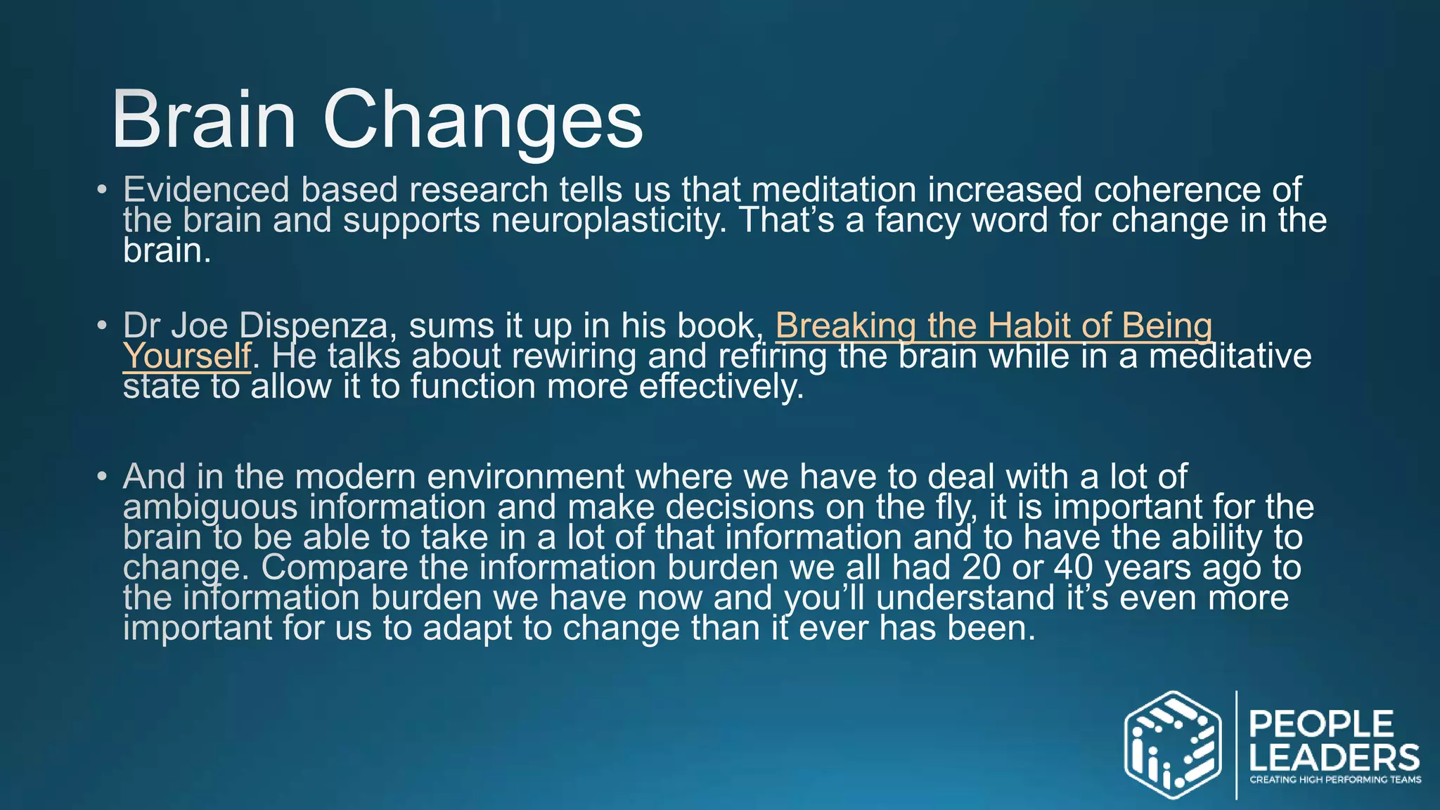 Meditation - Your Secret Leadership Weapon | PPTX | Hinduism | Religion ...