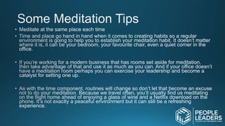 Meditation - Your Secret Leadership Weapon | PPTX | Hinduism | Religion ...