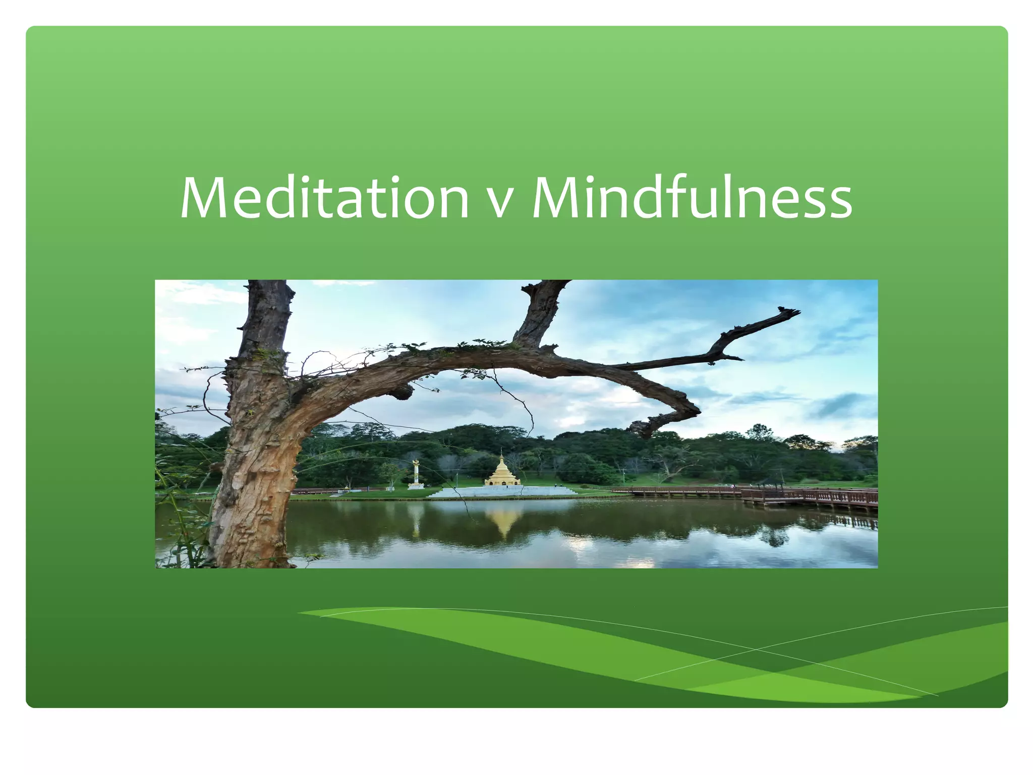 Meditation and mindfulness | PPT | Brain and Nervous System Disorders ...