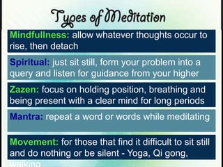 Meditation and Myers Briggs Personality Type | PPT