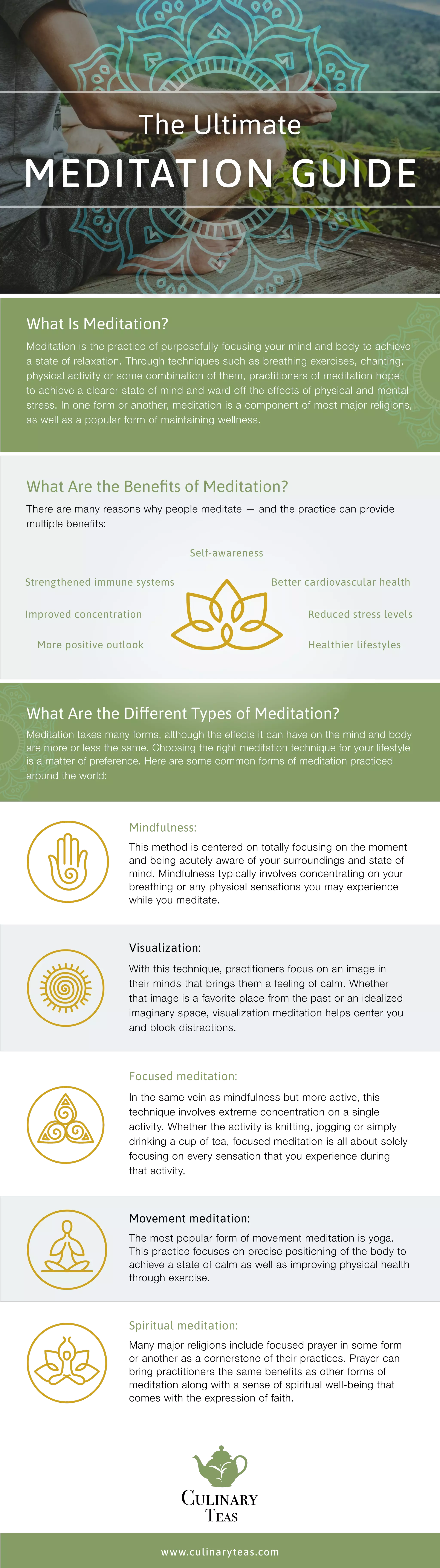 Meditation guide culinary teas | PDF