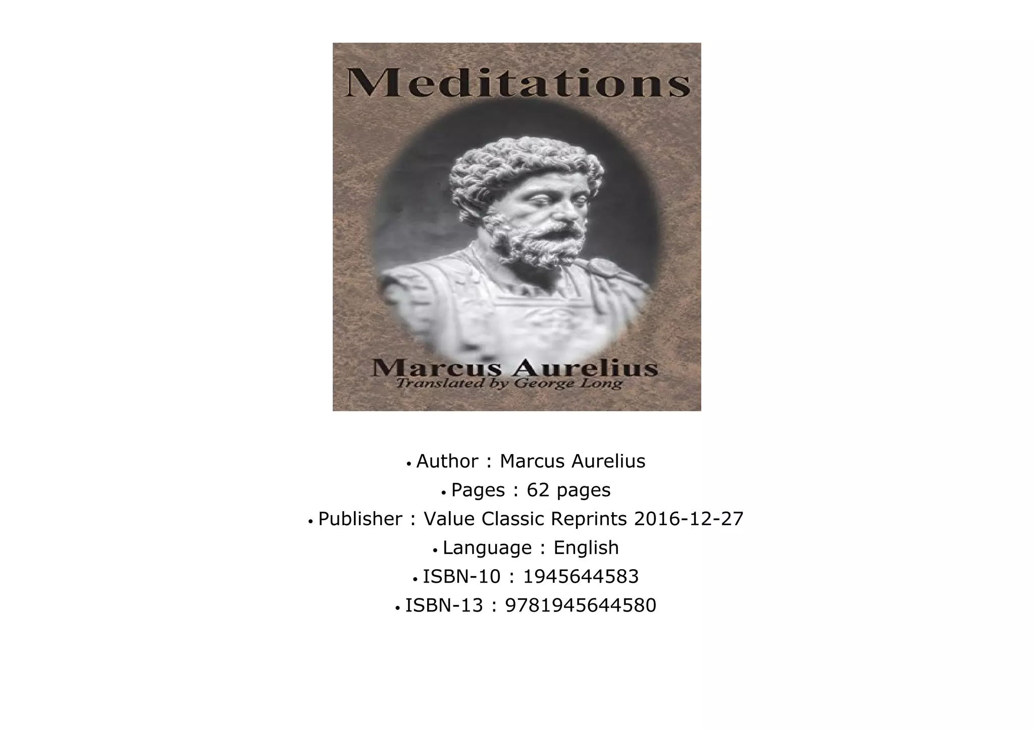 Meditations | PDF