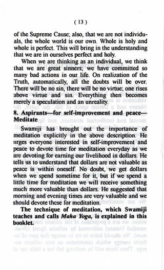 Meditation techniques | PDF