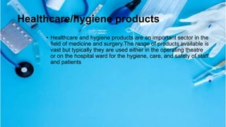 A presentation on Medical Textile | PPT