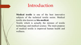 Medical Textile | PPT