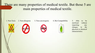 Medical Textile | PPT