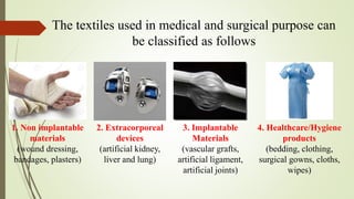 Medical Textile | PPT