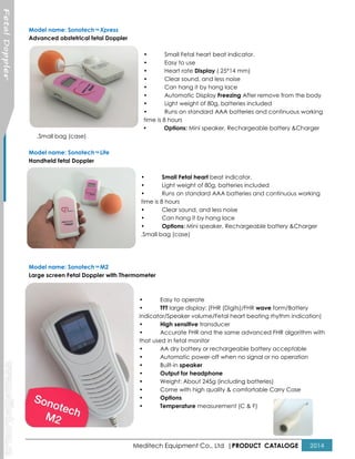 Meditech products list. | PDF