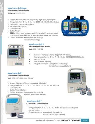 Meditech products list. | PDF