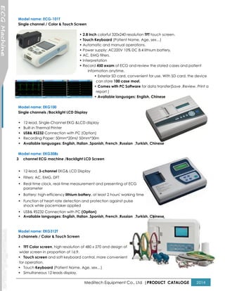 Meditech products list. | PDF