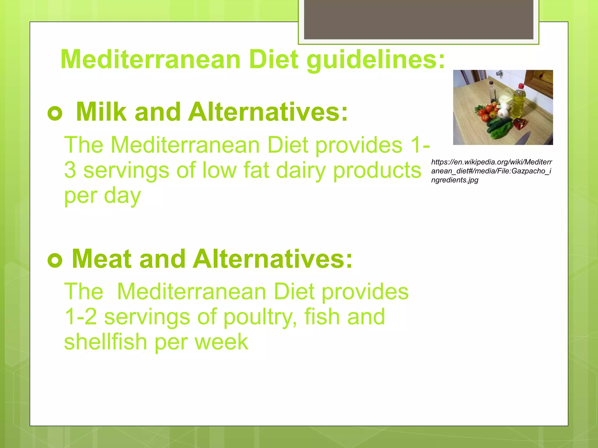 Mediterranean diet | PPT