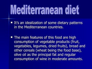 Healthy Eating: The Mediterranean Diet. | PPT
