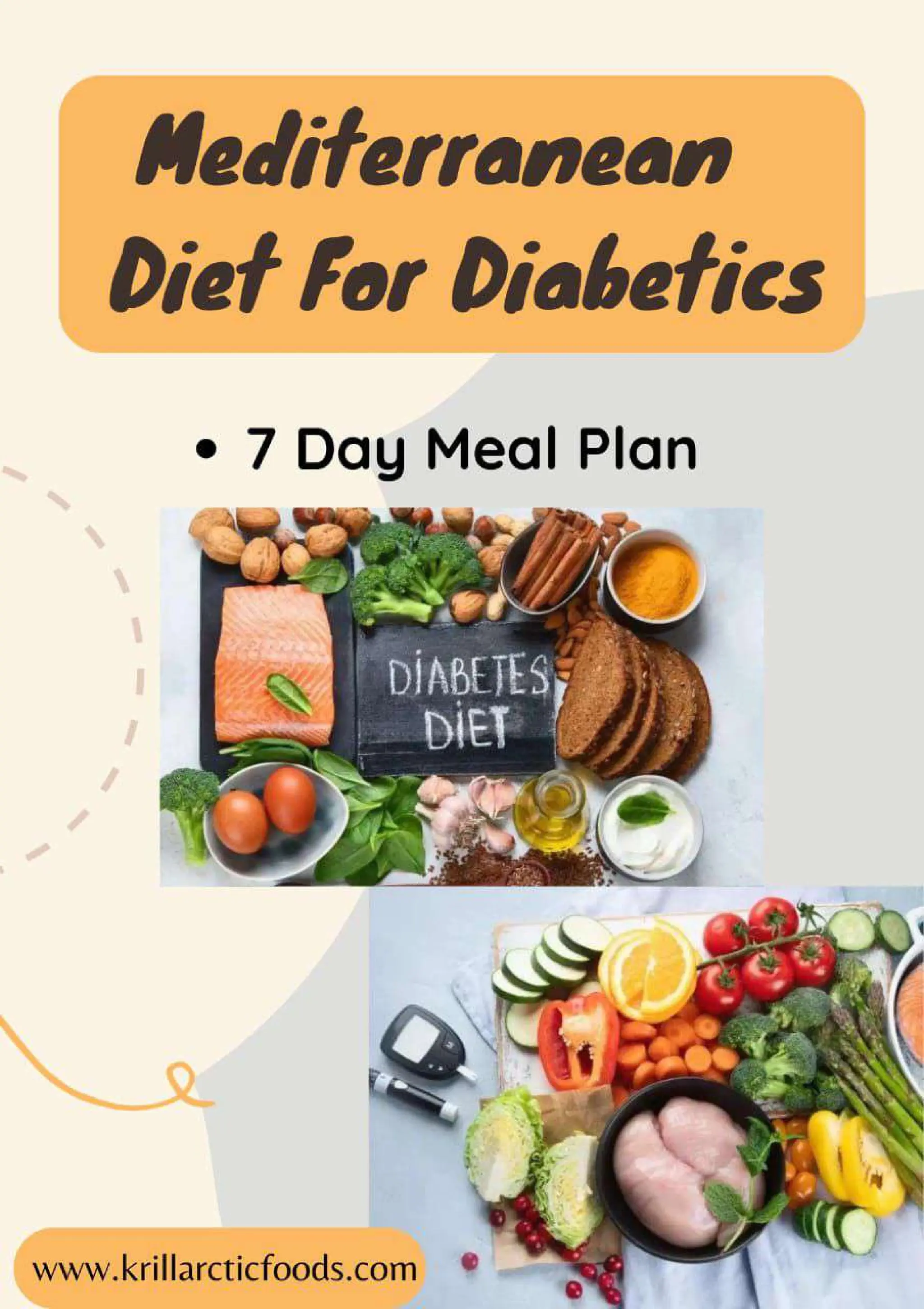 What are the key principles of the Mediterranean diet for diabetics? | PDF