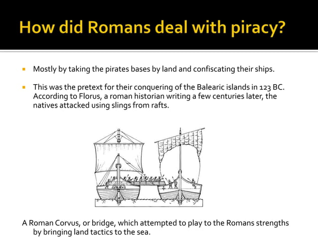 Mediterranean piracy after the punic wars | PPT