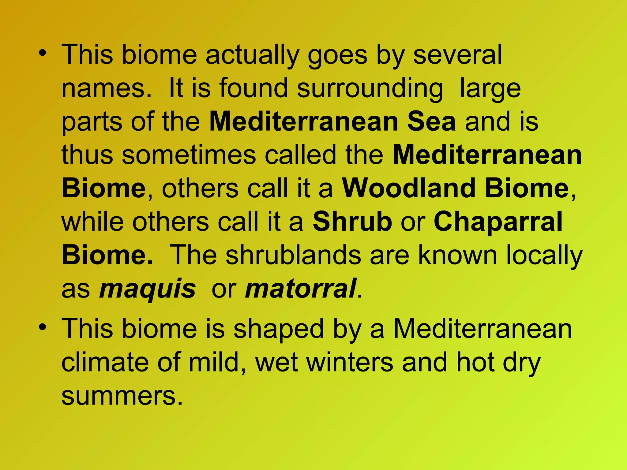 Mediterranean scrub flora & fauna | PPT