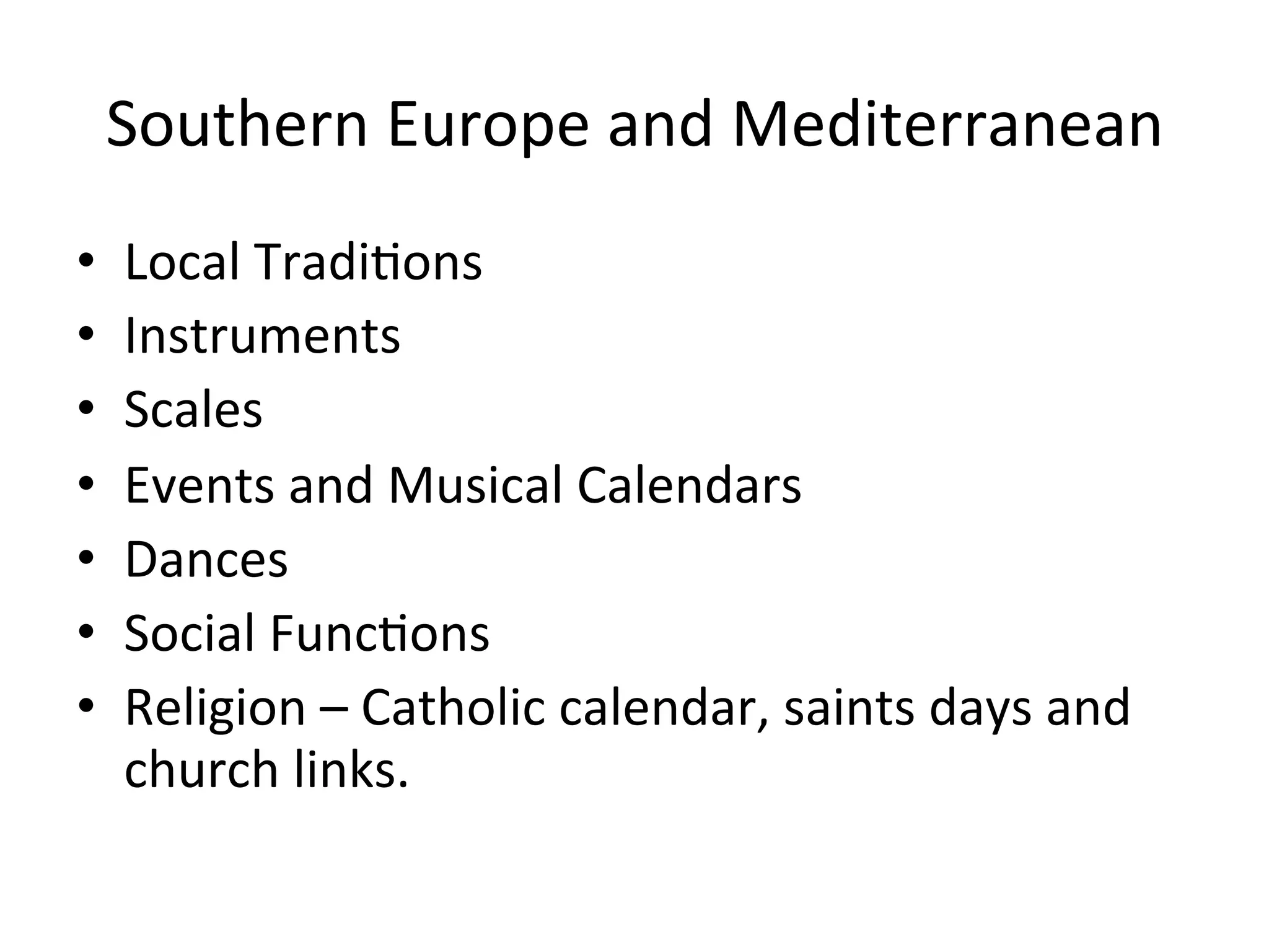 Mediterranean traditions | PDF