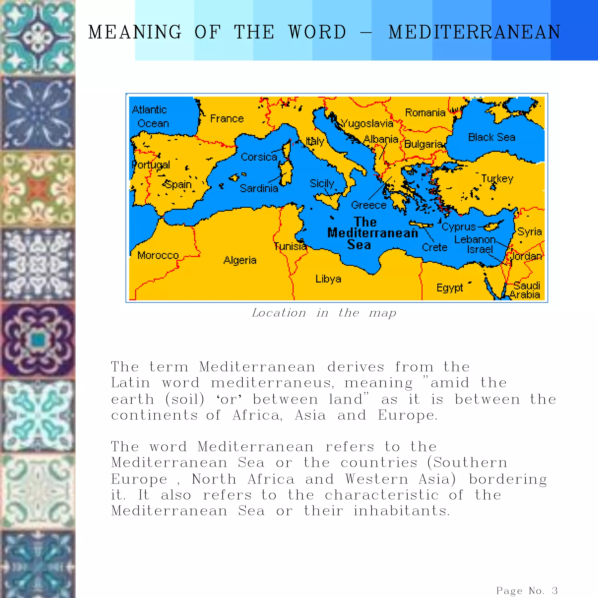 Medittarian Style | PDF