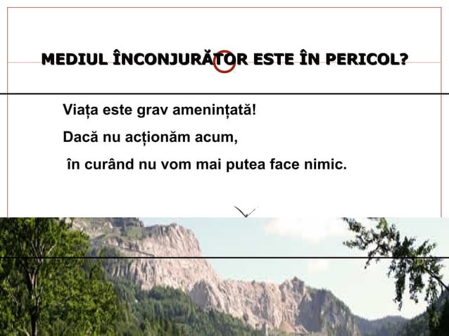 Mediul inconjurator | PPS