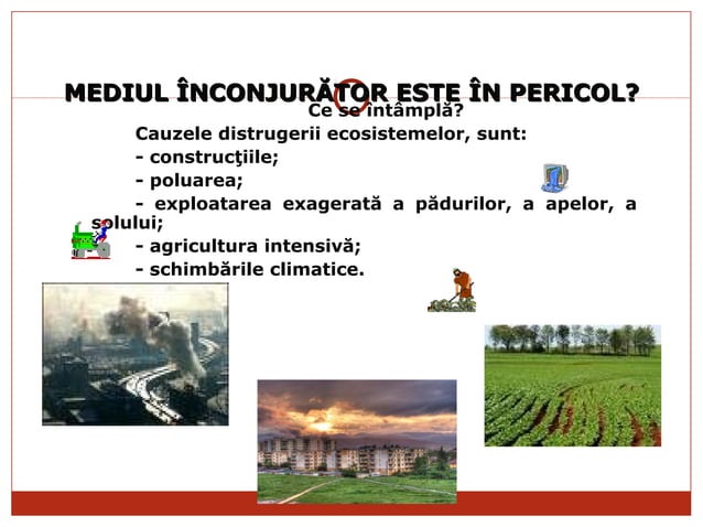 Mediul inconjurator | PPS