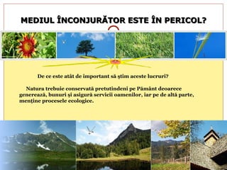 Mediul inconjurator | PPS