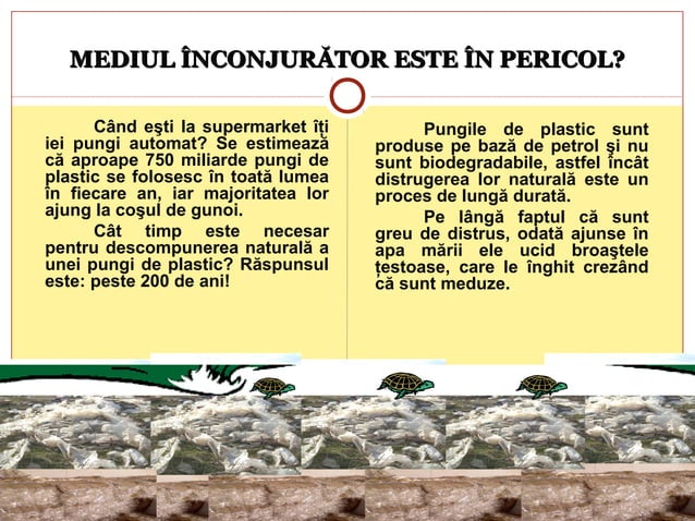 Mediul inconjurator | PPS