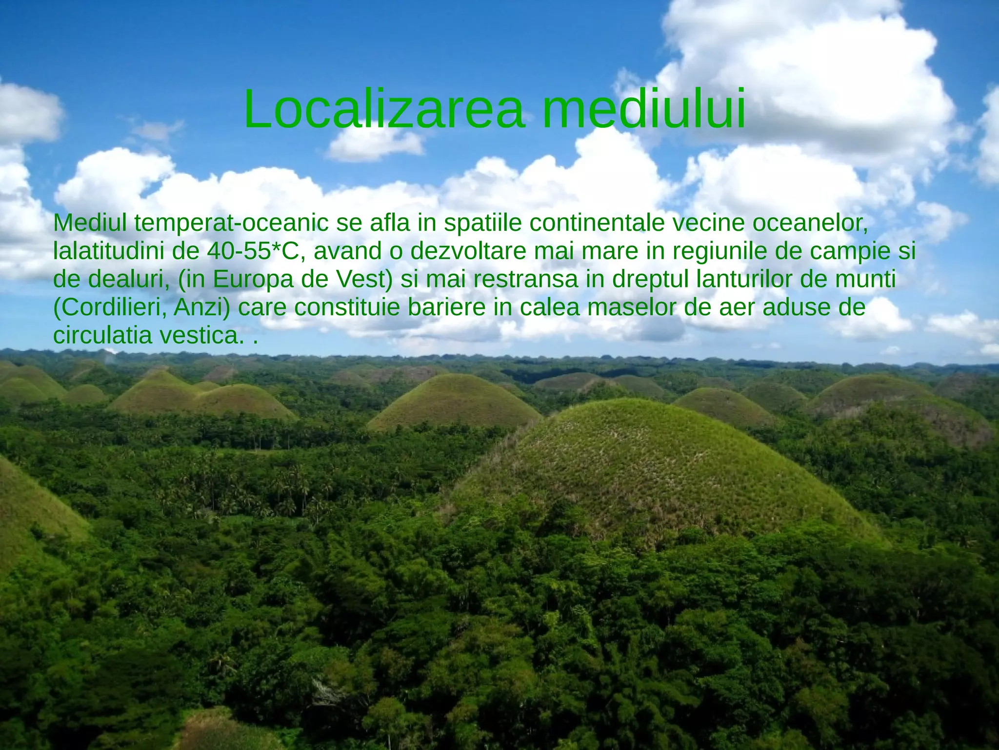 Mediul temperat oceanic 11 c | PDF