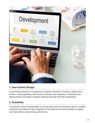 Key Features to Consider in a Custom Web Application.pdf