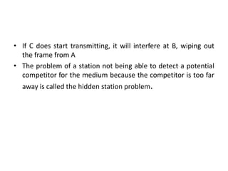 MEDIUM-ACCESS CONTROL SUB LAYER.ppt | Computer Networking | Computing