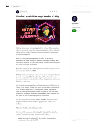 Nitro Bot Launch | PDF