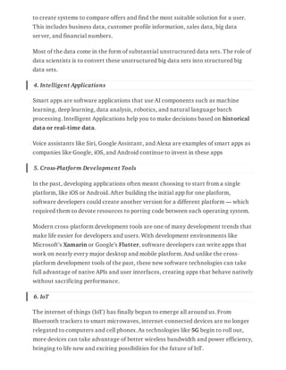 Predicted! Top Software Development Trends for 2021 | PDF
