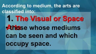 MEDIUM OF THE ART AND THE ARTIST MODULE.ppt