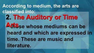 MEDIUM OF THE ART AND THE ARTIST MODULE.ppt