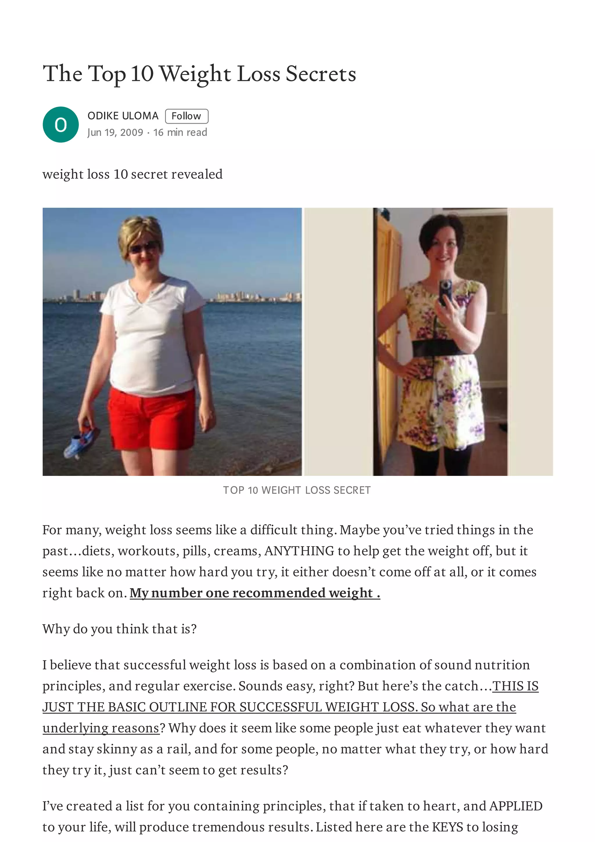 10-weight-loss-secrets | PDF