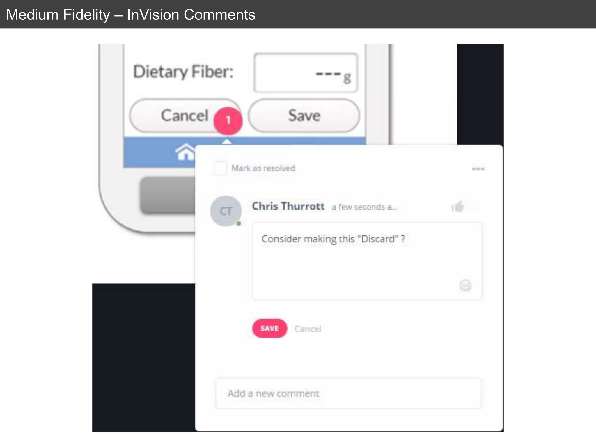 Medium fidelity prototyping | PPTX