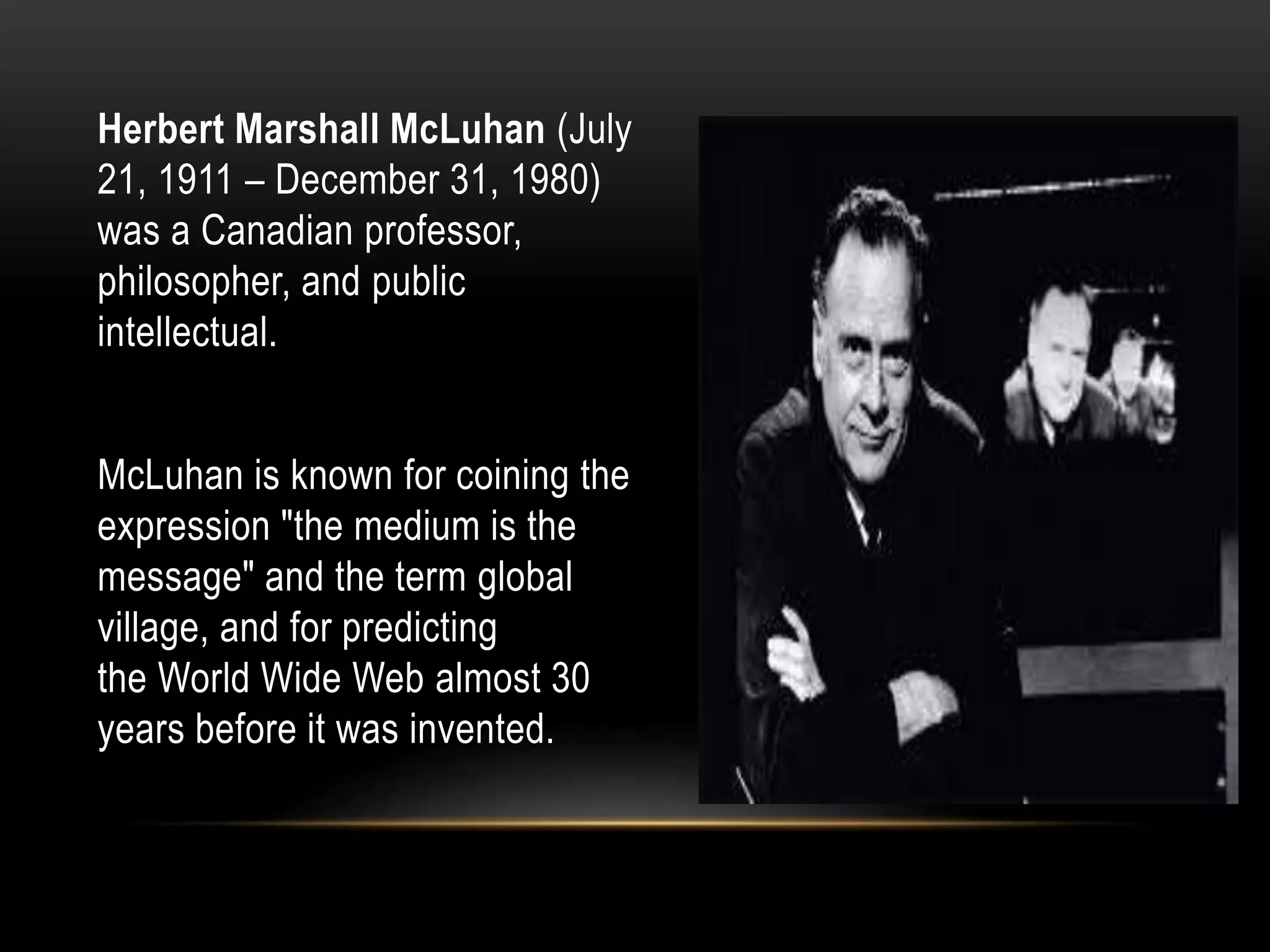 Medium is the Message | PPTX