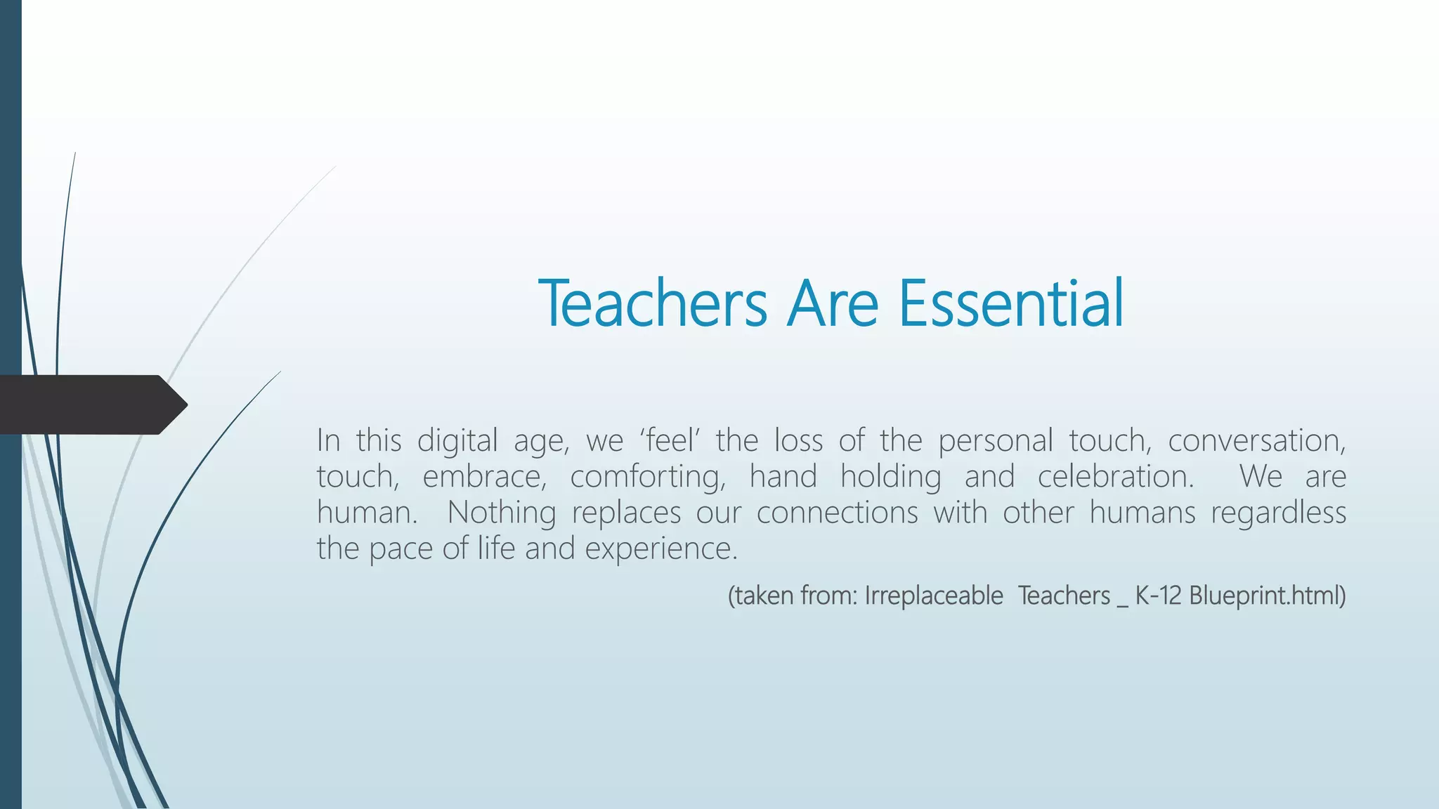 Will Technology Replace Teacher? | PPTX