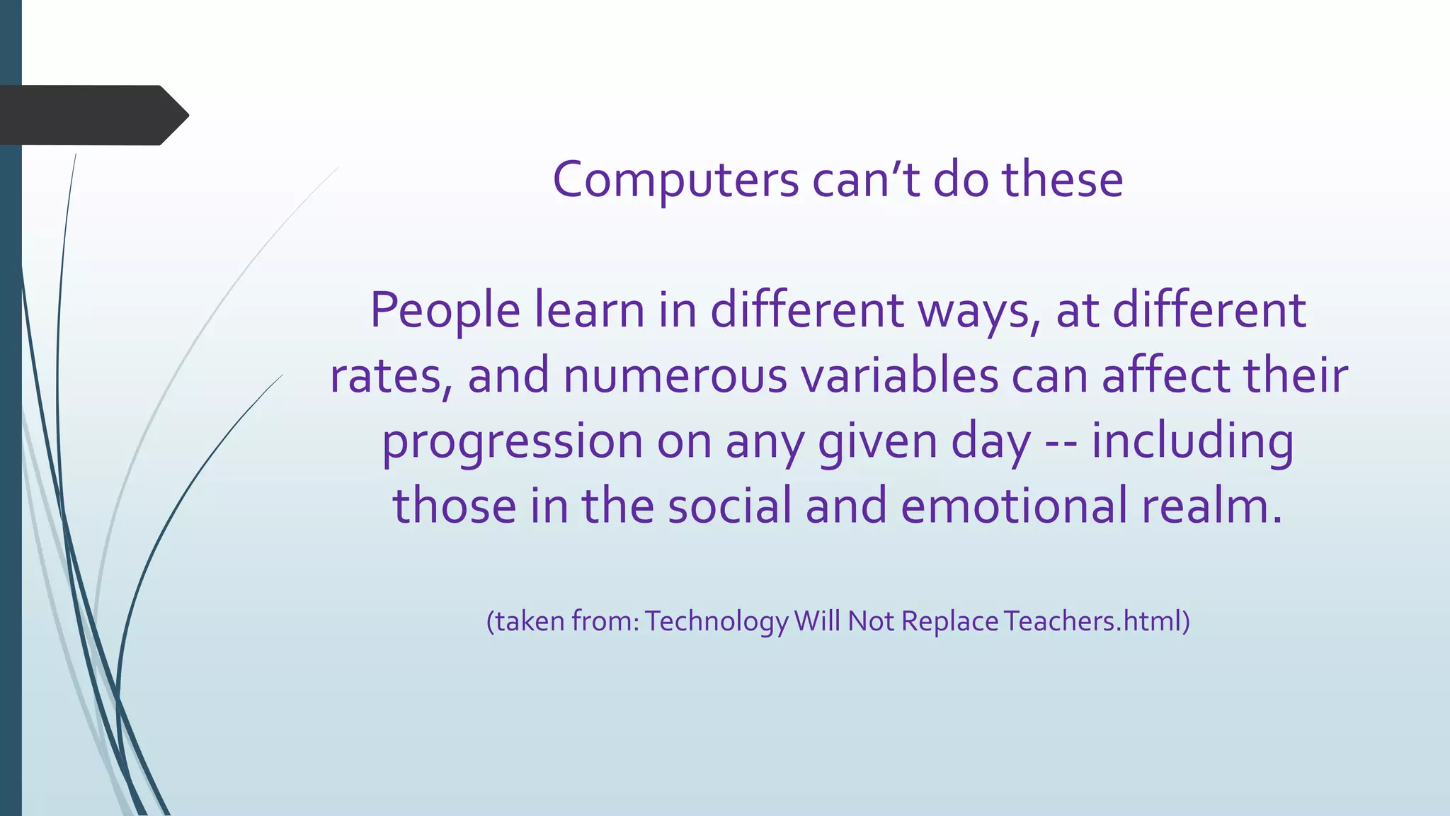 Will Technology Replace Teacher? | PPTX