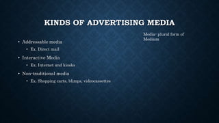 Medium of Advertising | PPTX