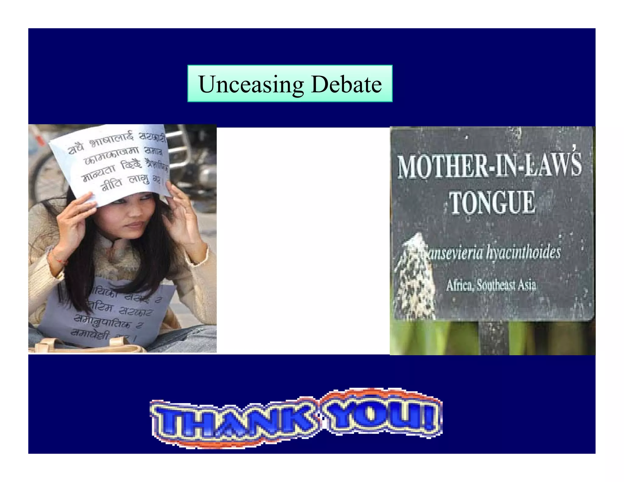 Medium of instruction: an unceasing debate | PDF | Daycare and Pre ...