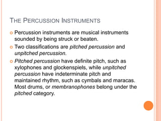 Humanities_ Medium of Music: The Instrumental Medium | PPTX