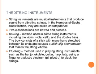 Humanities_ Medium of Music: The Instrumental Medium | PPTX