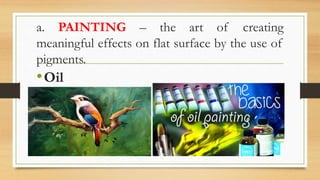 Mediums and Process Techniques of Visual Arts.pptx