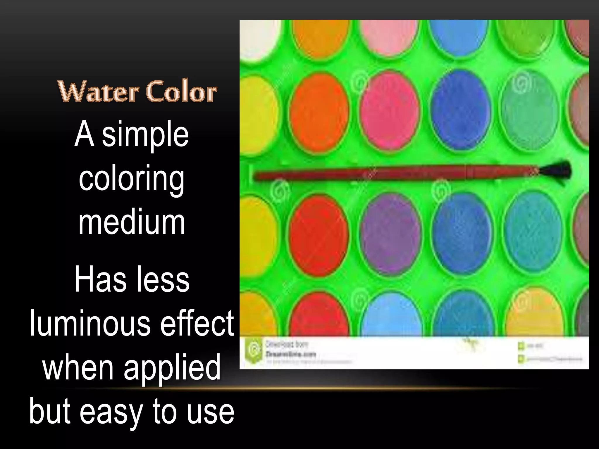 Mediums and techniques of visual arts | PPTX