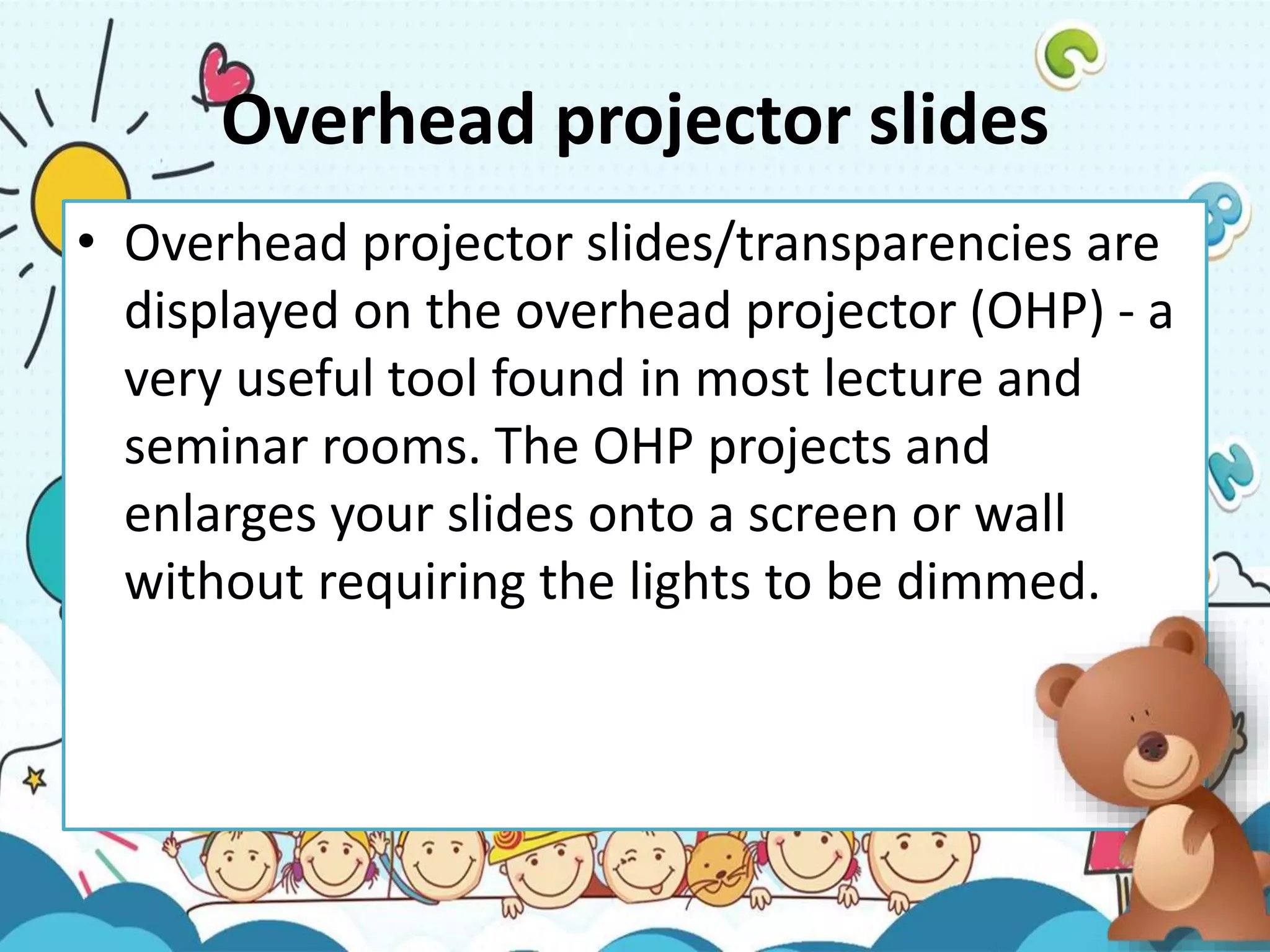 Mediums of presentation | PPTX