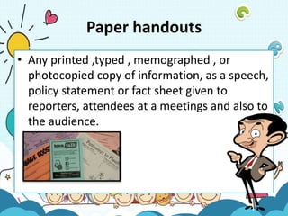 Mediums of presentation | PPTX