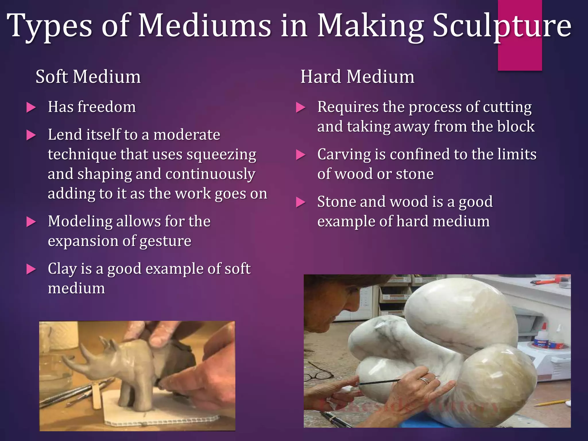 ARTS - Mediums of the Visual Arts: Painting, Sculpture and Architecture ...