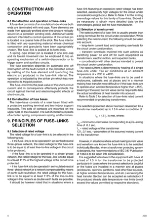 ABB HRC High Voltage Fuses - 7.2kV - 36kV | PDF