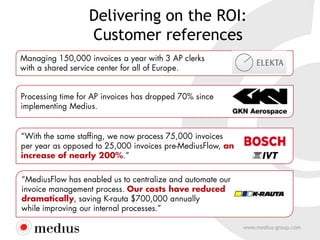 MediusFlow Webinar: Building a business case for AP invoice automation ...