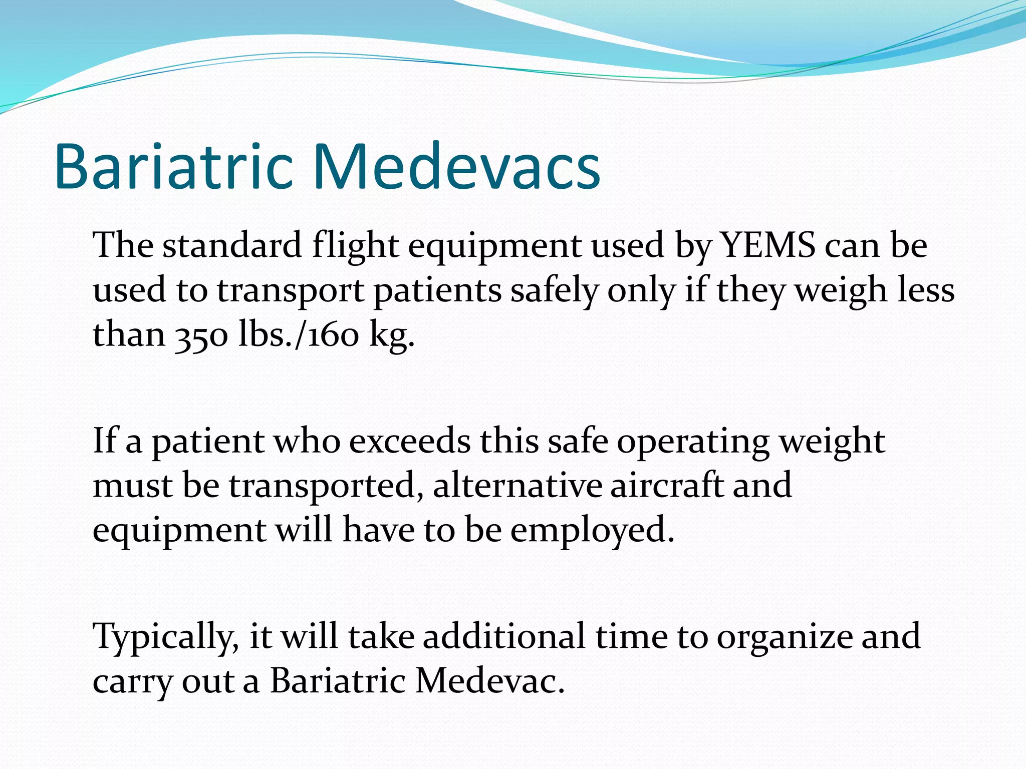 Medivac safety airplane | PPT