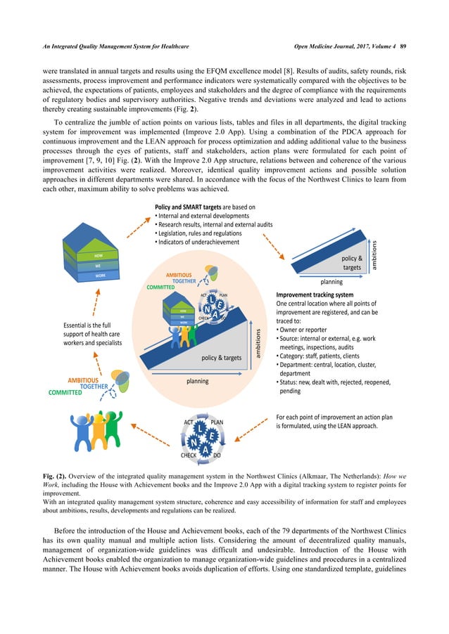 An integrated quality management system for healthcare | PDF